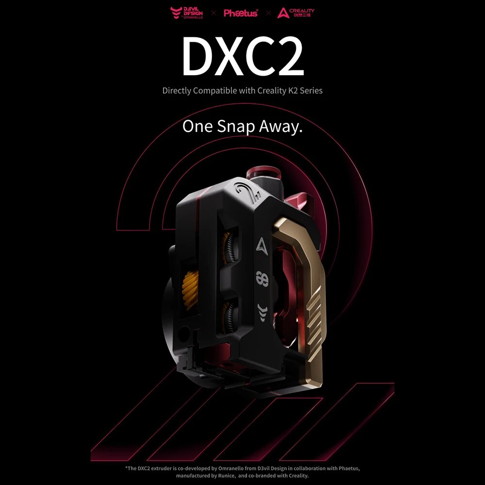 Экструдер FYSETC DXC2 для Creality K2