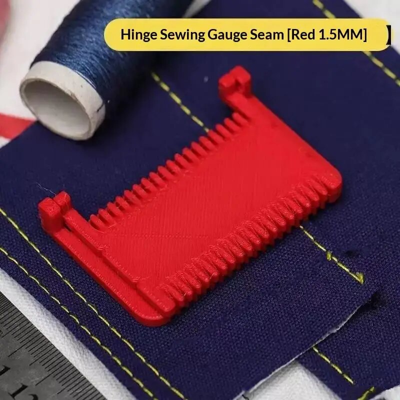 Пластиковый шаблон-направитель для шитья, Red 1.5MM