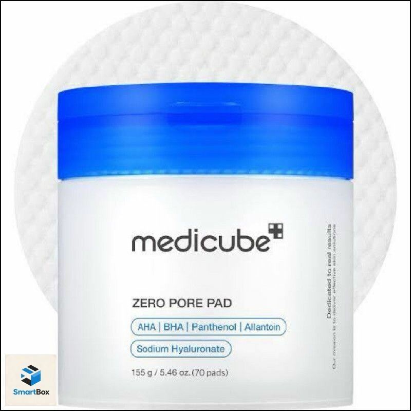 Medicube Zero Pore Pad 2.0 пилинг пэды для сужения пор и мягкого эксфолирования 70 штук