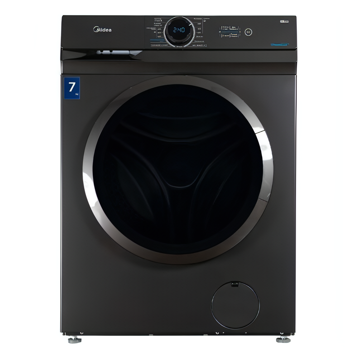 Стиральная машина узкая Midea MF100W70BS/S-RU