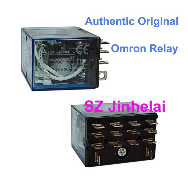 Реле Omron LY4N-J 12VDC, 5 шт.