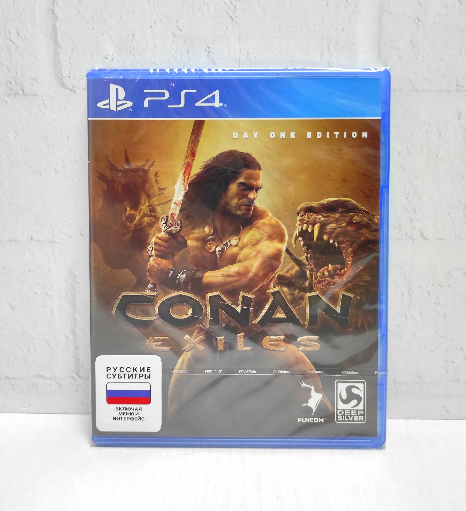 Conan Exiles Day One Edition Русские субтитры CUSA 10486 Видеоигра на диске PS4 / PS5