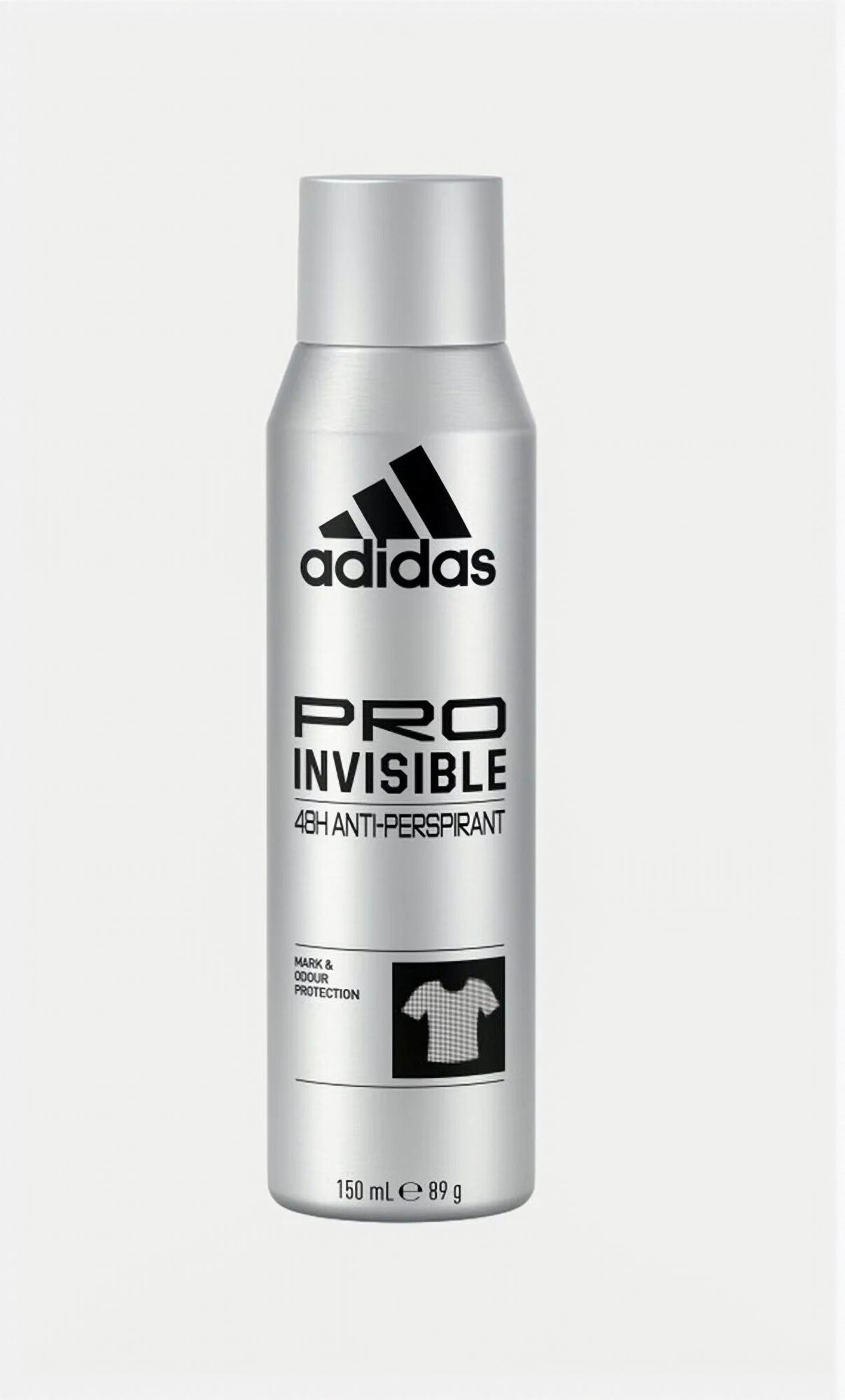 Антиперспирант ADIDAS PRO INVISIBLE, мужской, аэрозоль, 150 мл, 48 часов