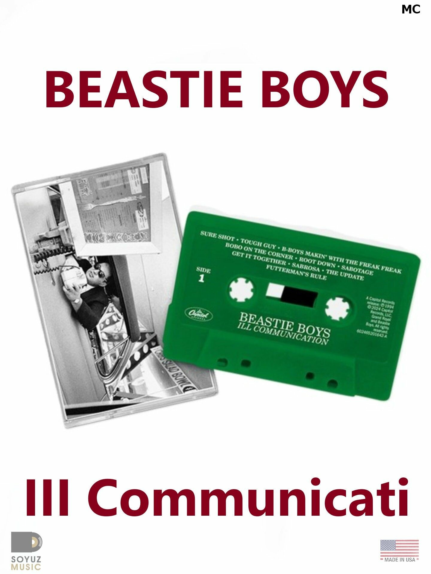 BEASTIE BOYS. III Communicati (MC/Аудиокассета/Импорт US)
