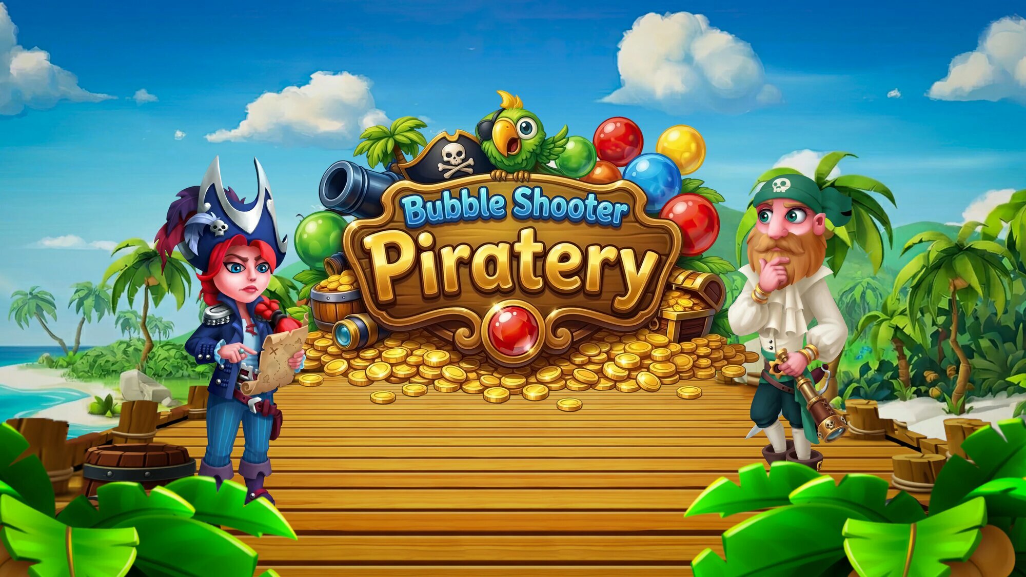 Игра Bubble Shooter Piratey Bubble Shooter Piratery, цифровое издание PlayStation 5, регион Турция / код пополнения баланса