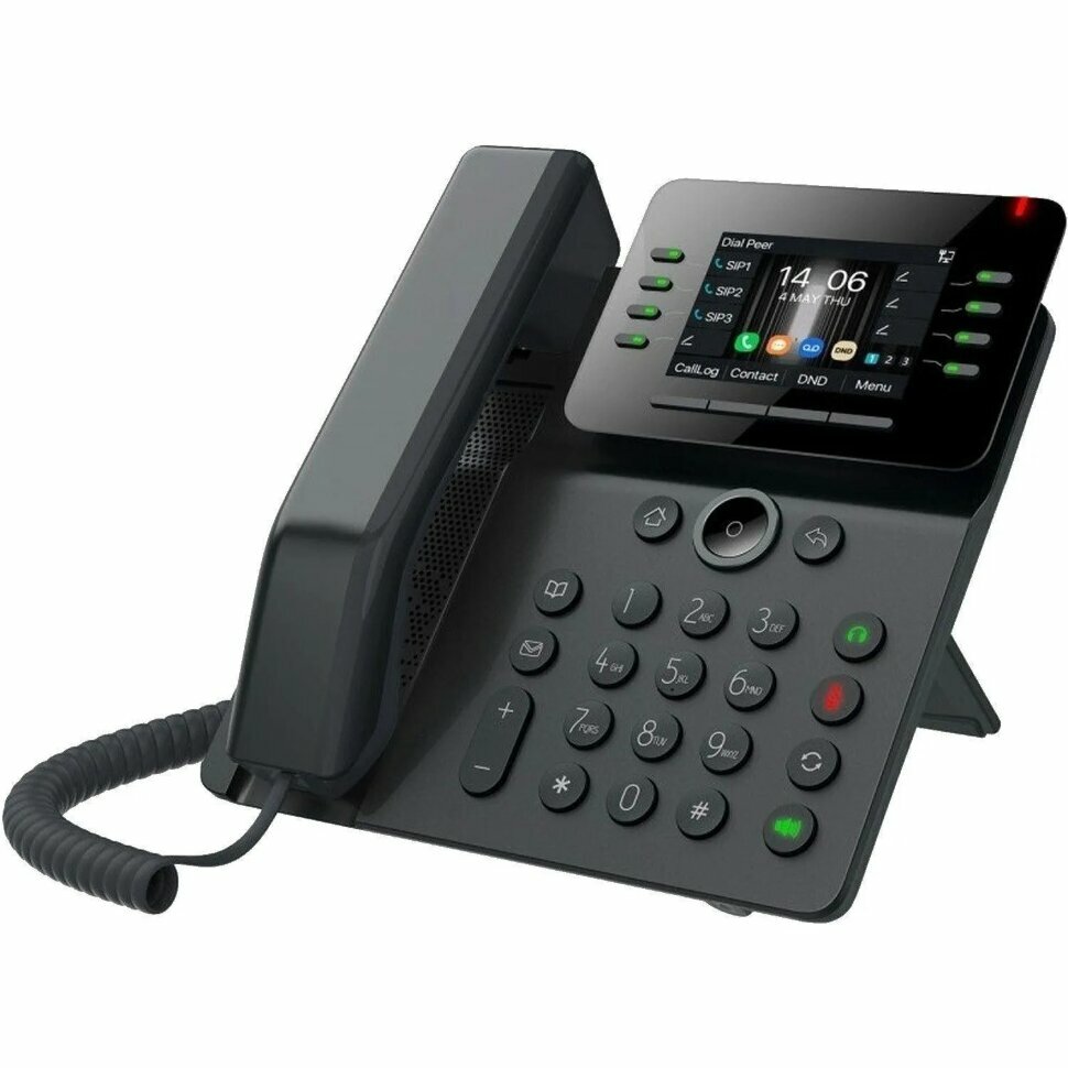 IP-телефон Fanvil V63 Enterprise, HD voice/6 SIP lines/2.7 LCD/Opus+IPV6, 2036610