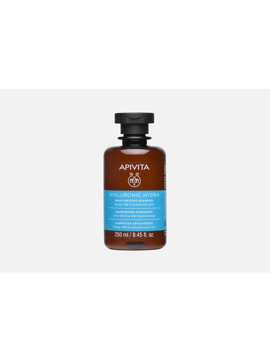 Увлажняющий шампунь для волос APIVITA Hyaluronic hydra moisturizing 250 мл