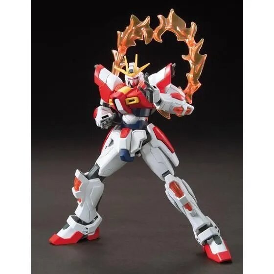Bandai HG 1/144 Gundam Build Burning Гандам Мобильный костюм Гандама