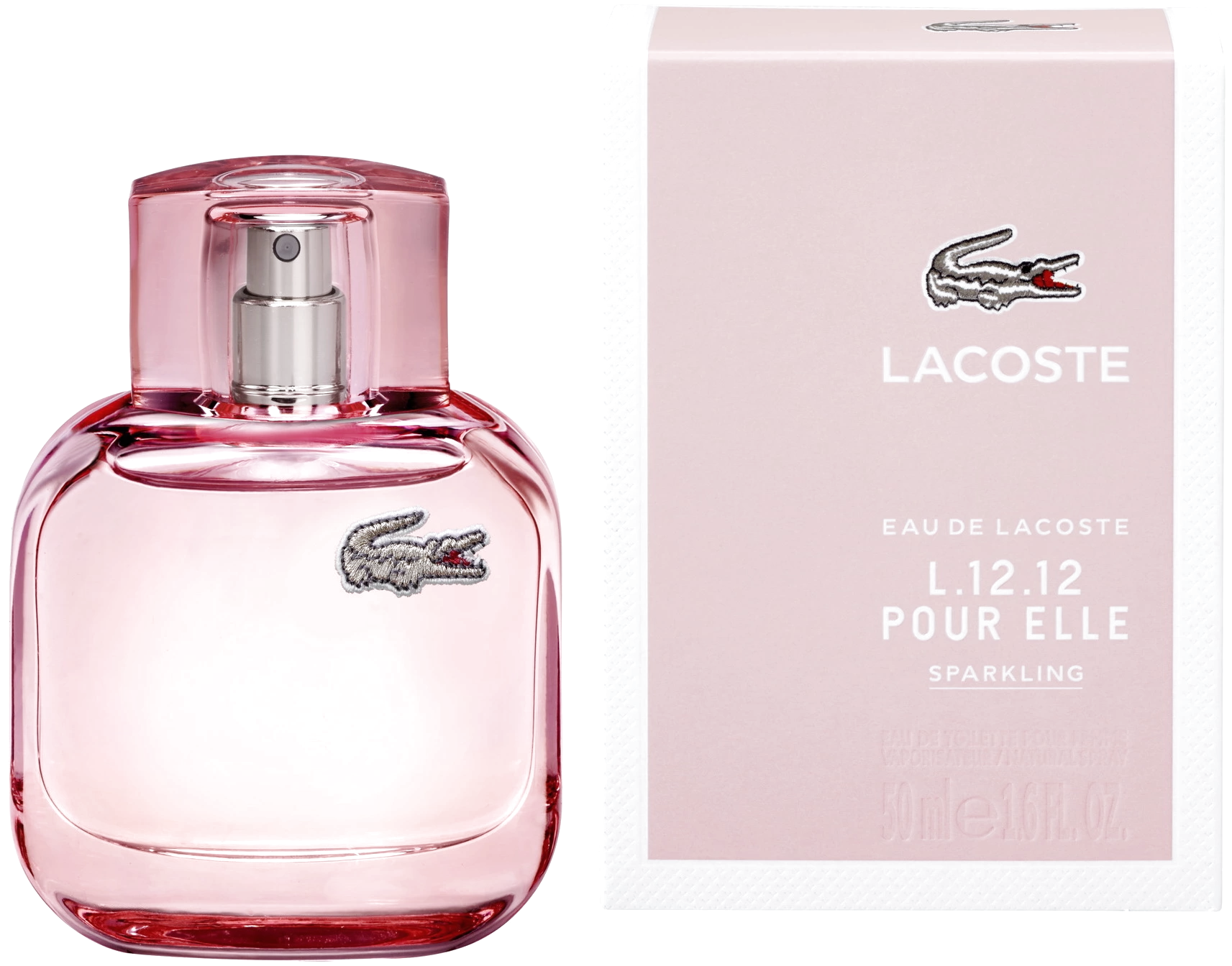 Lacoste L 12.12 Pour Elle 50 мл туалетная вода женская - Лакосте Спарклинг розовые
