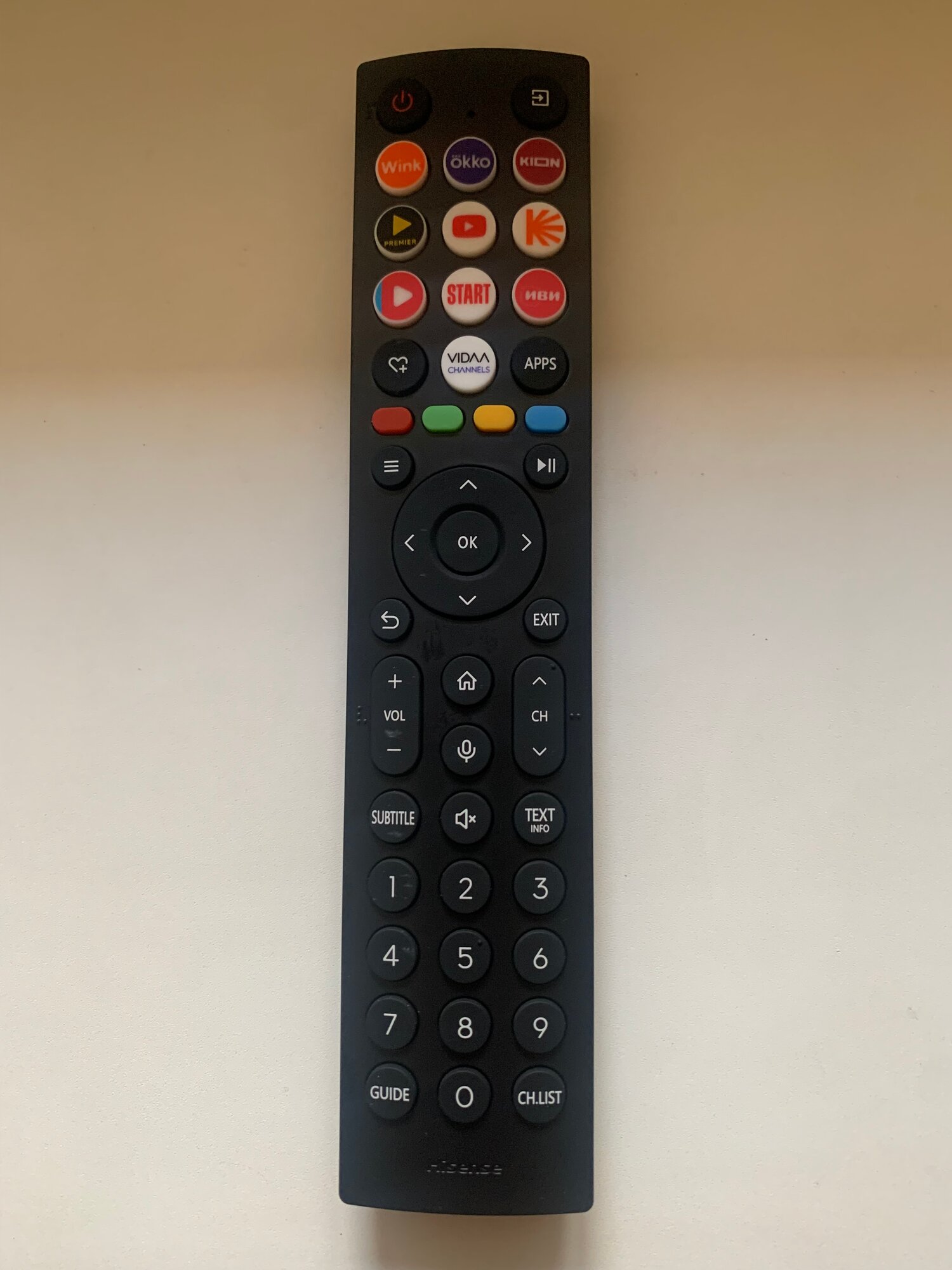 Пульт Hisense ERF2AG36H, оригинальный с голосом , для телевизоров Hisense 75E7NQ/55E7NQ