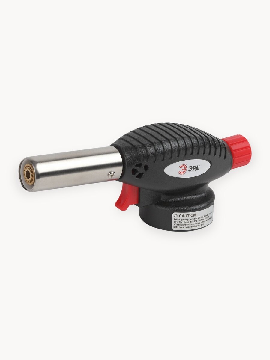 Газовая горелка ЭРА "GB-03P", с пьезоподжигом и регулятором пламени