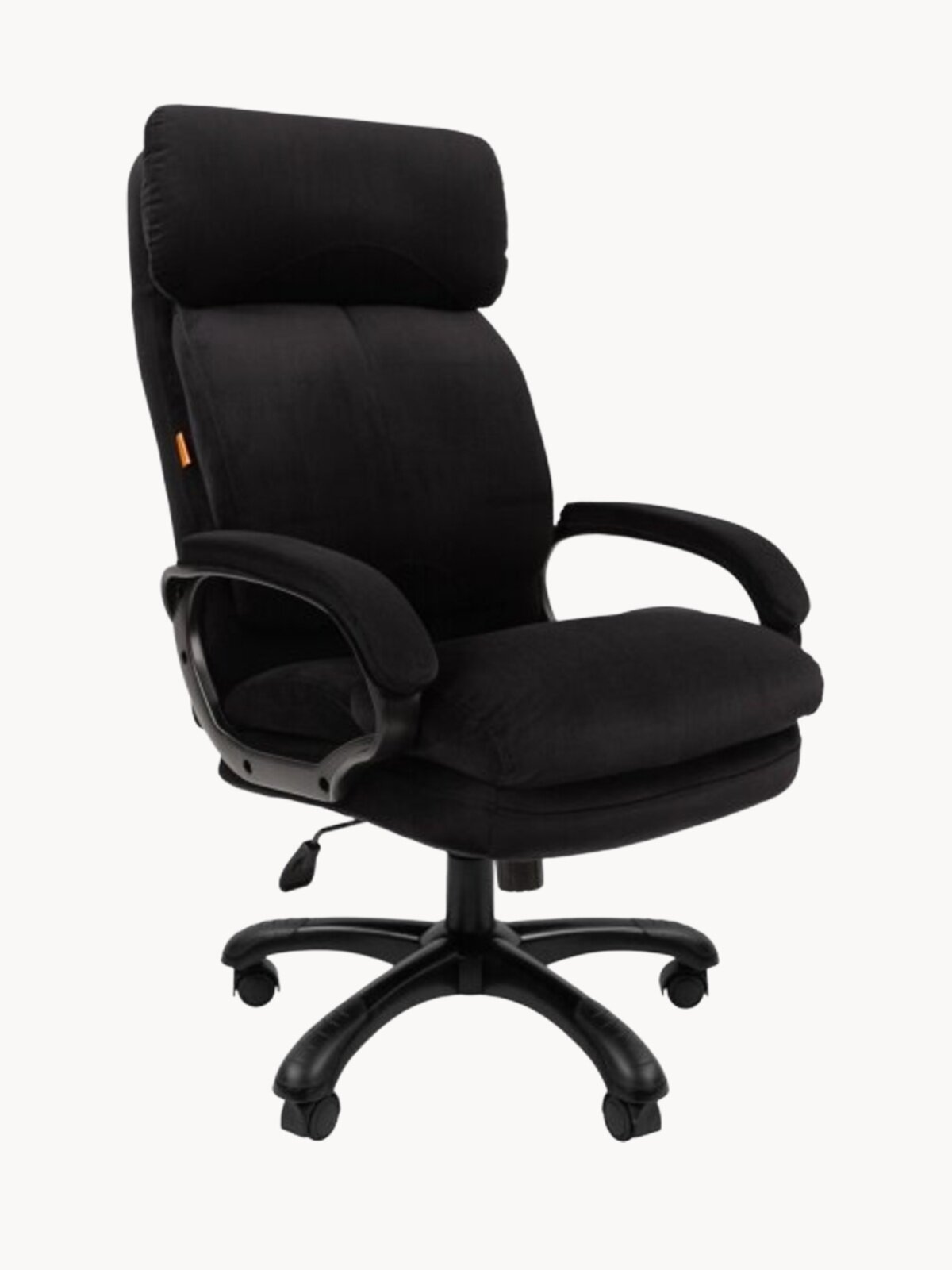 Кресло руководителя Chairman Home 505 Россия ткань Т-84 черный (черный пластик)