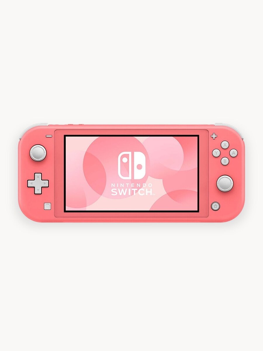 Игровая приставка Nintendo Switch Lite 32 ГБ, коралловый