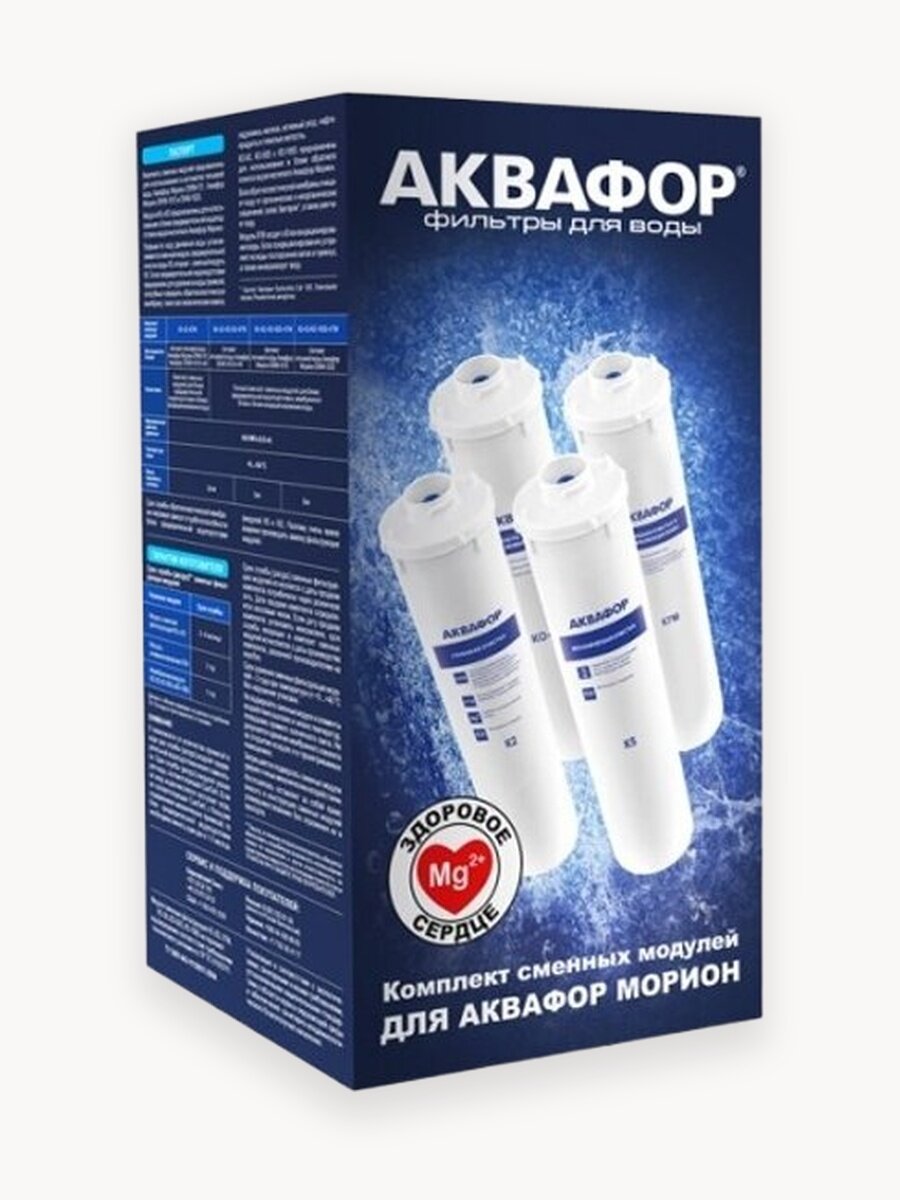 Комплект модулей сменных фильтрующих К5-К2-КО-100-К7М для DWM 101 Морион (нижний дренаж)