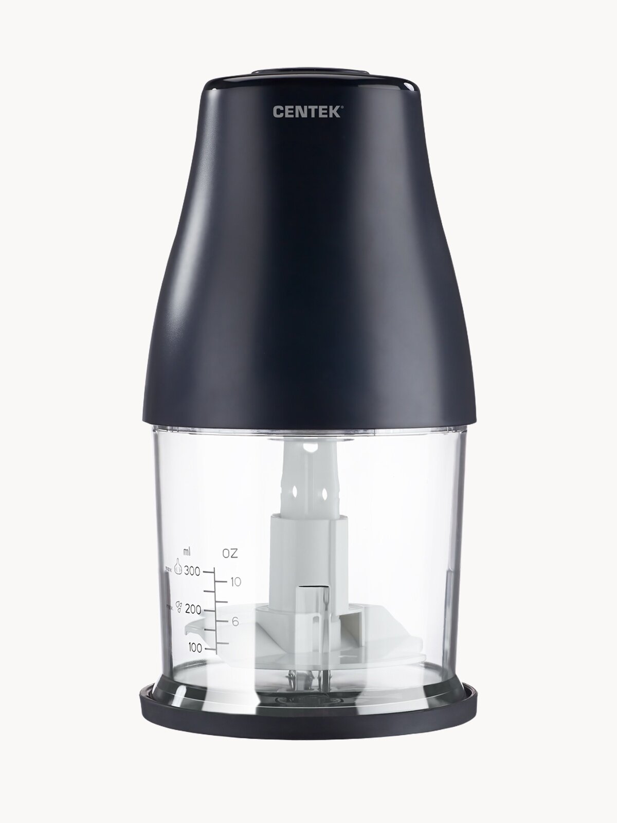 Чоппер измельчитель кухонный электрический CENTEK CT-1398: 400Вт, 2 скорости, чаша 800 мл, 3 насадки/режима