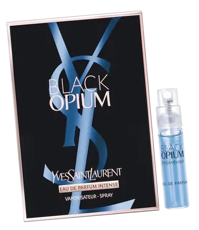 Black Opium Intense от Yves Saint Laurent парфюм 1.2 мл миниатюра женский - Опиум Интенс