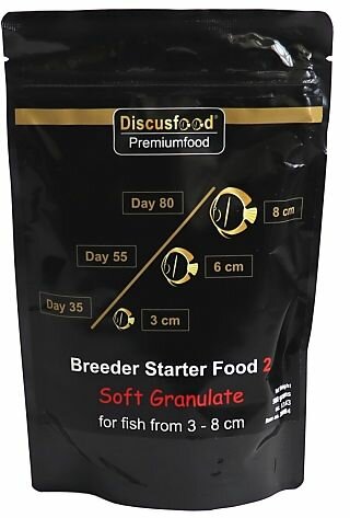 Корм для мальков дискусов Discusfood Breeder Starter Food 2 Soft Granulate
