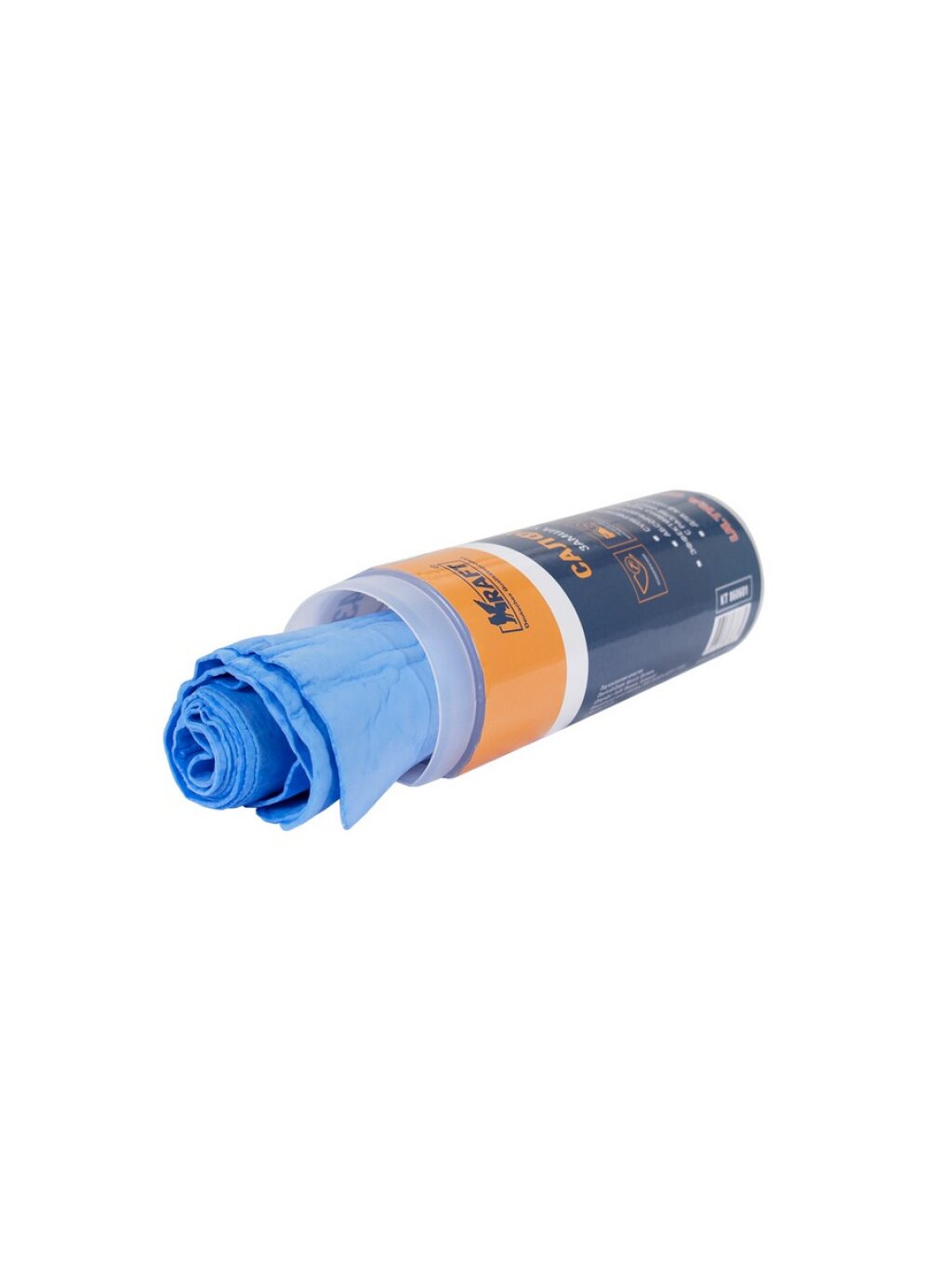 Салфетка замша искусственная (64х43 см) "KRAFT" Ultra Chamois (в тубе)