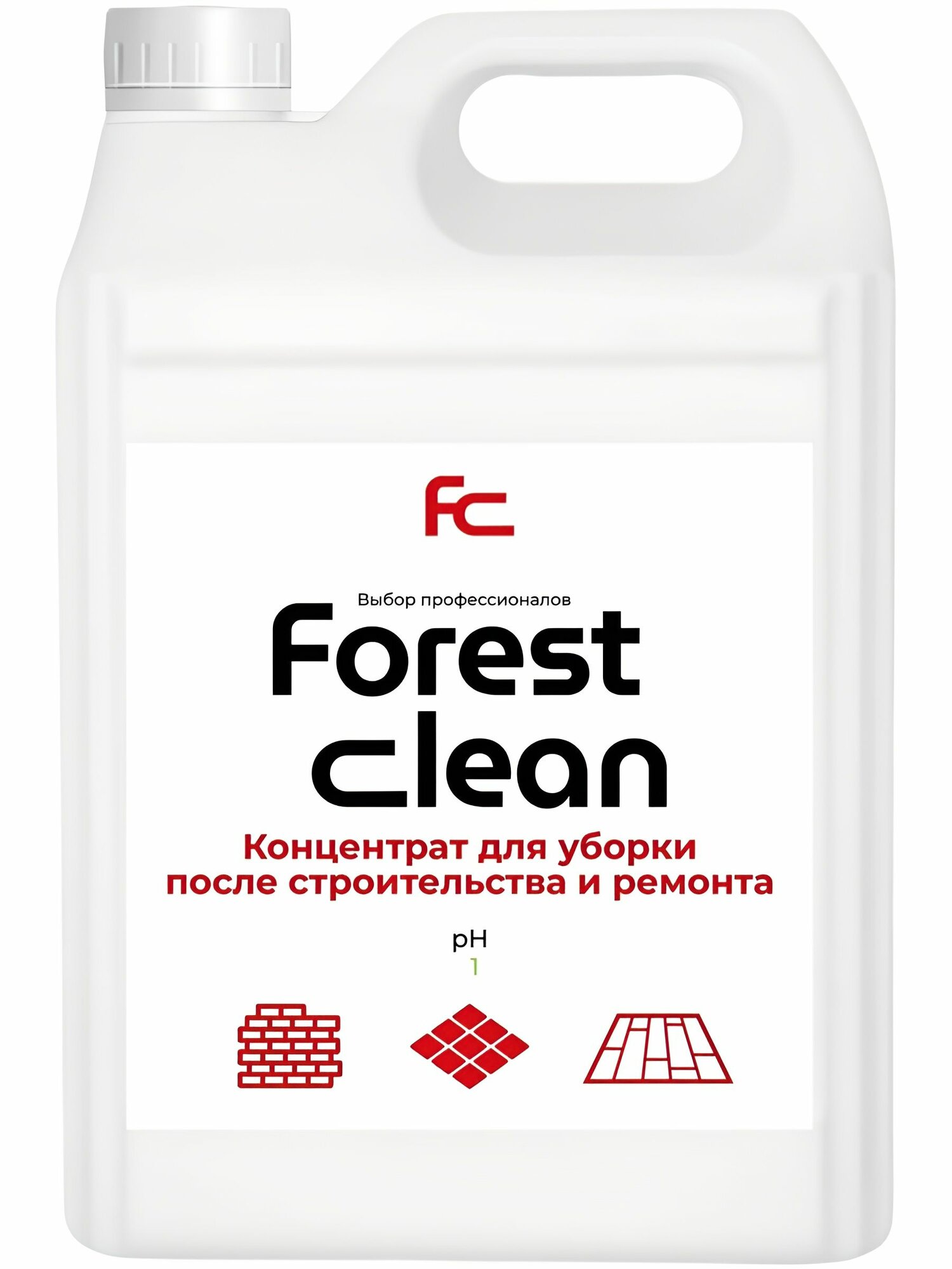 Концентрат для уборки после строительства и ремонта Forest Clean 5л канистра послестрой