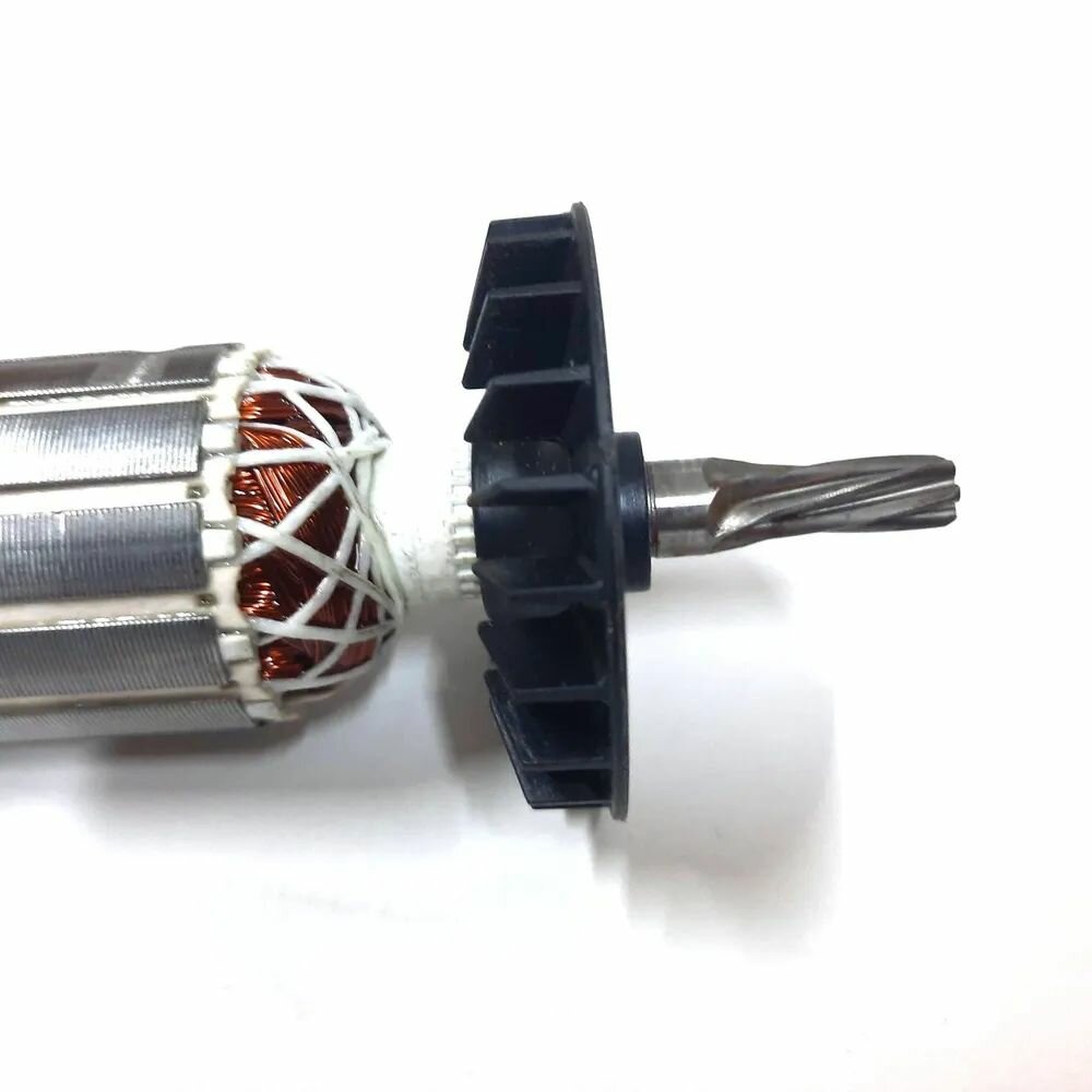 Якорь для перфоратора Bosch GBH2-24DSR, 6 зубов, доп. бронировка, профессиональное исполнение (1614010227)