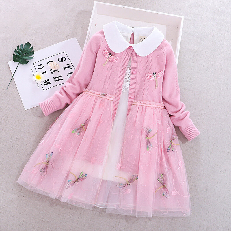 Костюм для девочек "Принцесса", юбка в западном стиле, розовый, 110 см