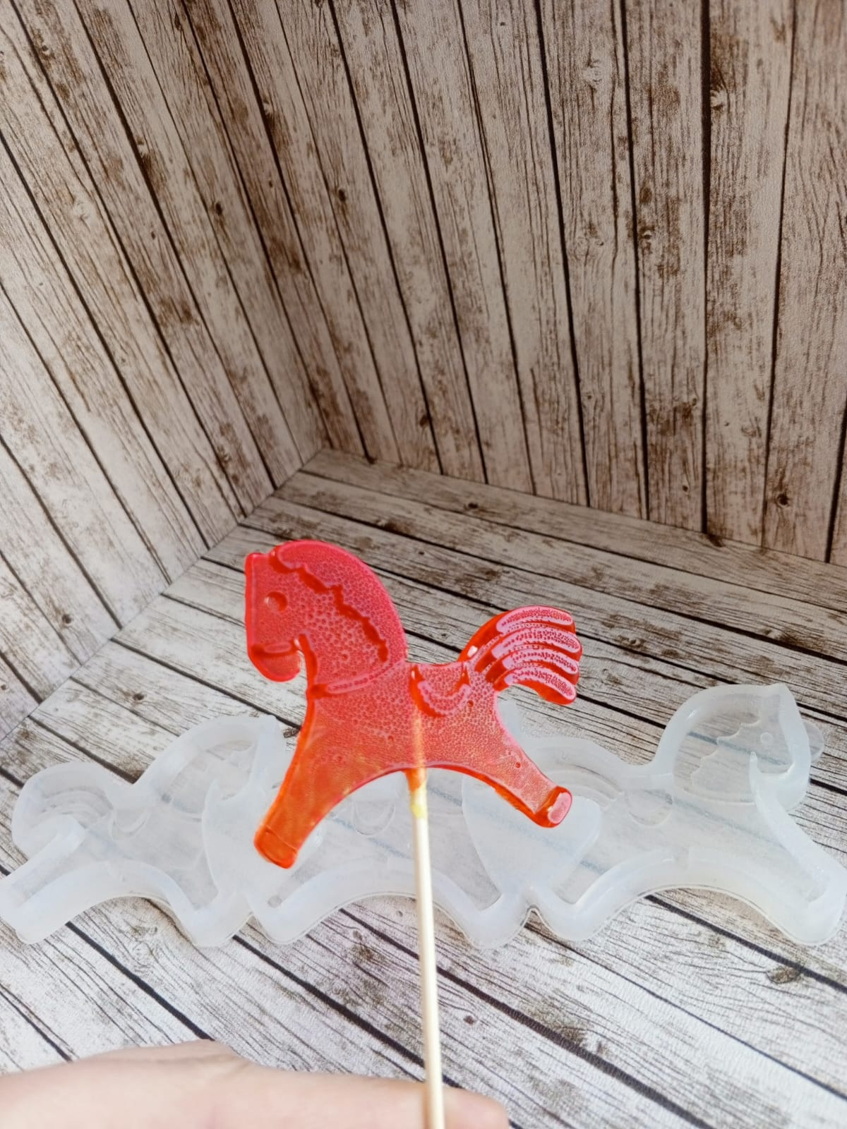 Молд лошадь 6 см