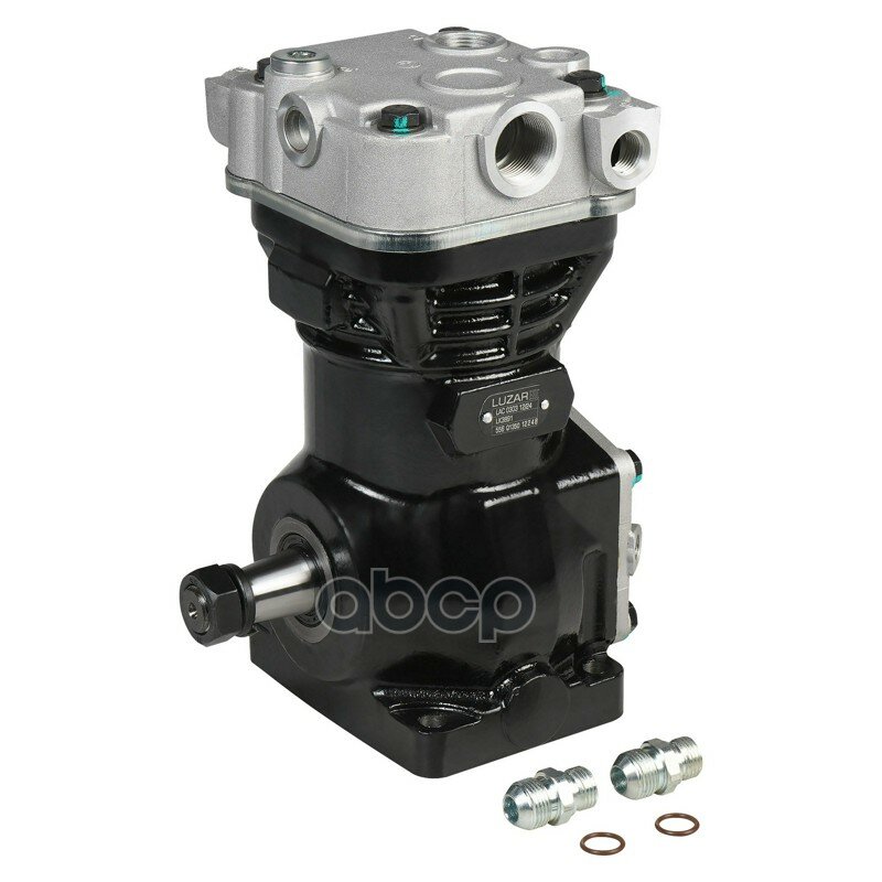 Компрессор воздушный для а/м ПАЗ, кавз дв. ЗМЗ-523, ММЗ Д245 (1 цилинд LUZAR арт. LAC0303