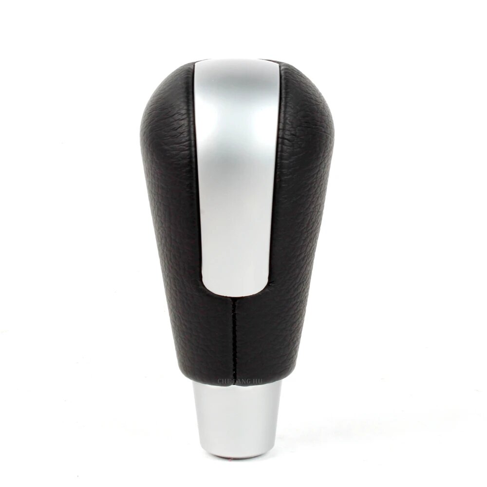 Кожаный рычаг КПП Mazda 3 Axela 2009-2013, matt finish, No Hole