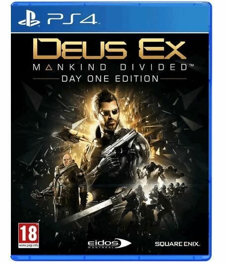 Игра Deus EX Mankind Divided Day One Edition для Playstation 4. Уцененный товар.