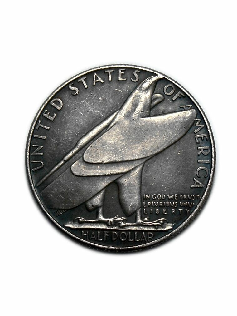 50 центов Half dollar 1836 - 1936 гг памятные серебряные монеты США LIBERTY сувенирная копия монеты, нумизматика, деньги для коллекции