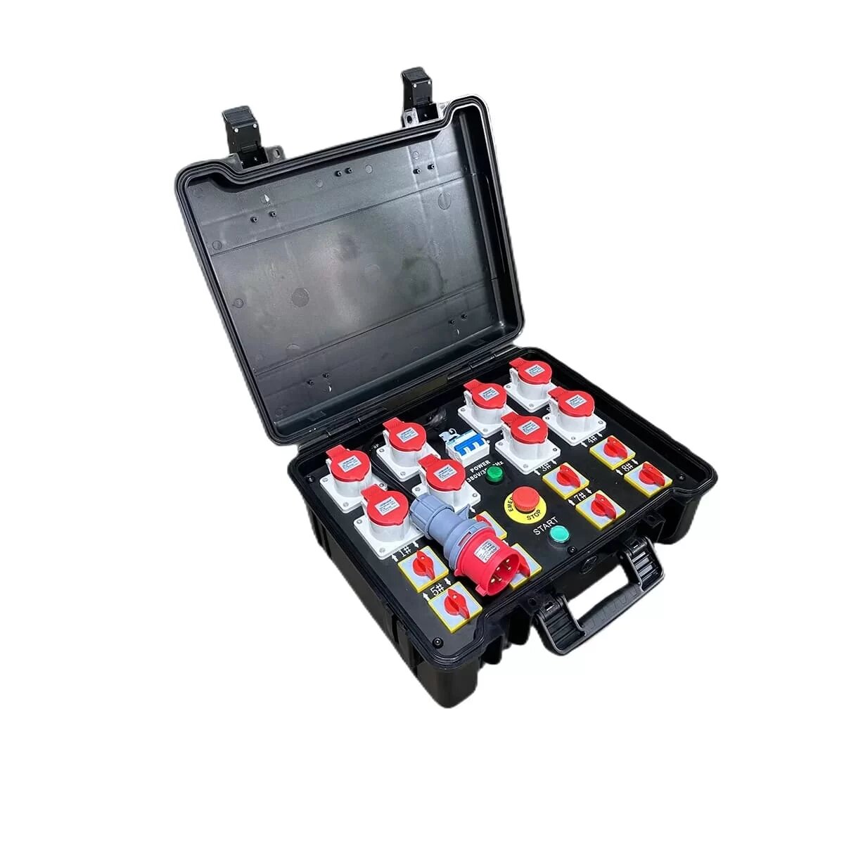 LiftCraft CM801 - пульт управления цепными талями. 8 каналов. В кейсе из высокопрочного ABS пластика.