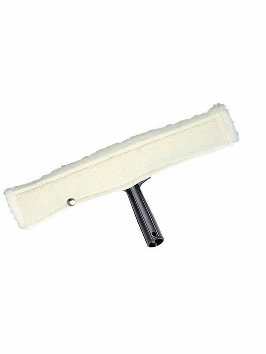 Держатель пластик, фиксированный, с шубкой из полиэстера и абразивной вставкой, 25 см TTS