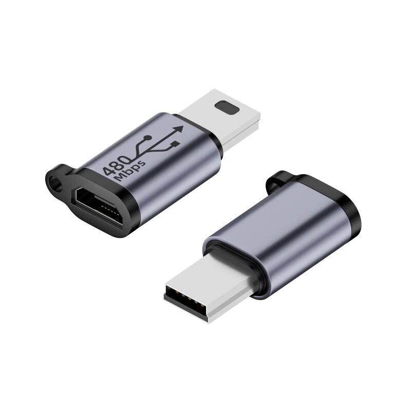 Переходник USB-C на Micro USB, алюминий, MRM