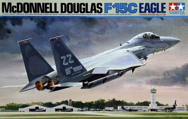 Tamiya 60304 1/32 McDonnell Douglas F-15C Eagle сборная модель самолета