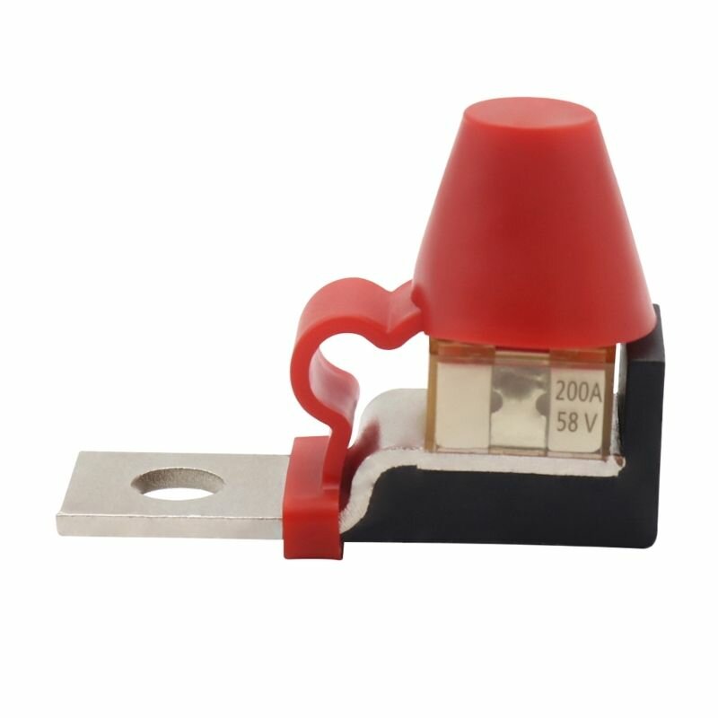 Водонепроницаемый комплект блока предохранителей терминала MRBF, 58 В постоянного тока, держатель с защитой от зажигания, один шпилька 5/16 дюйма (M8) для автомобиля Rvs