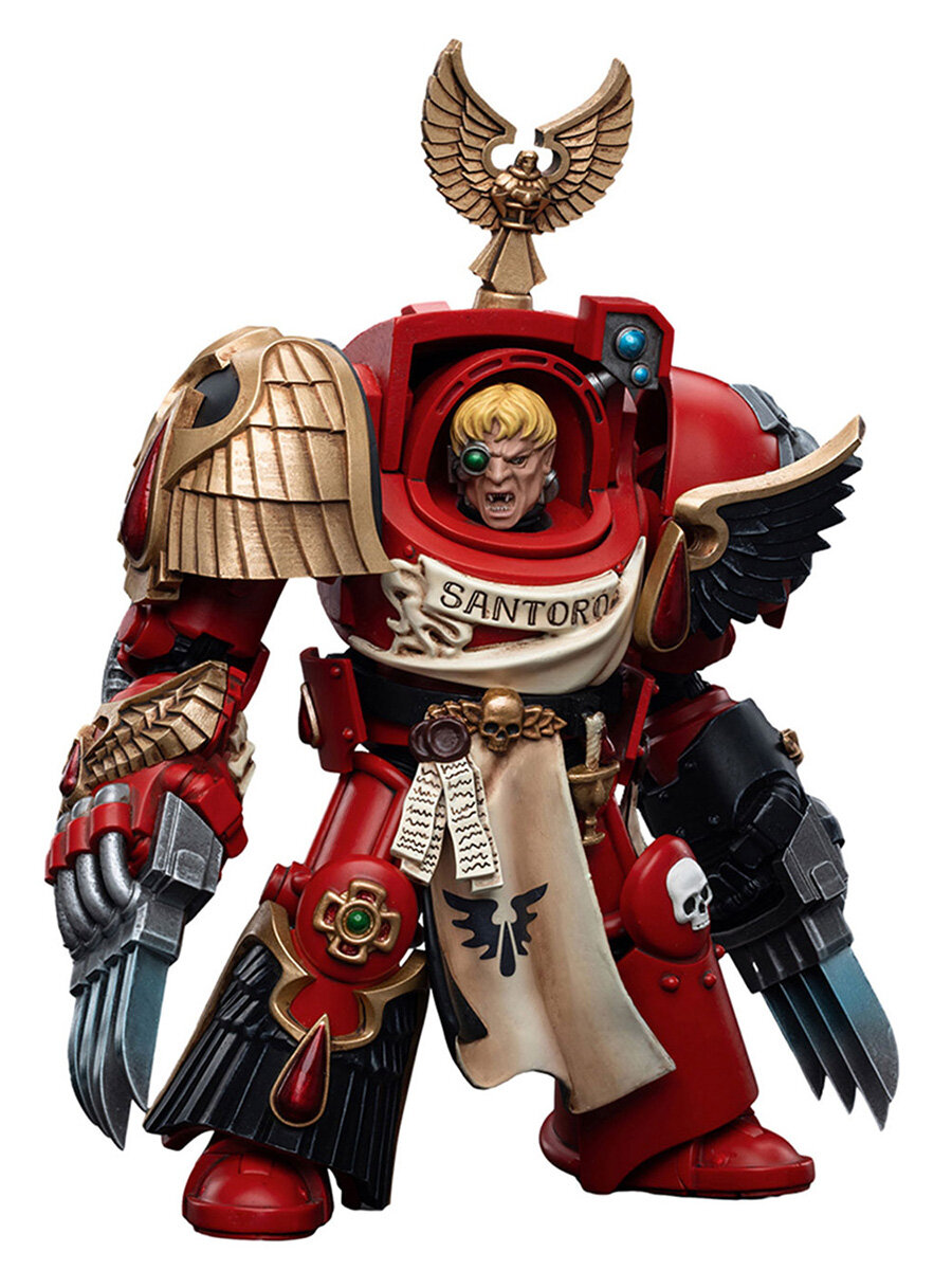 Фигурка Warhammer 40K Blood Angels Assault Terminators Sergeant Santoro 1:18