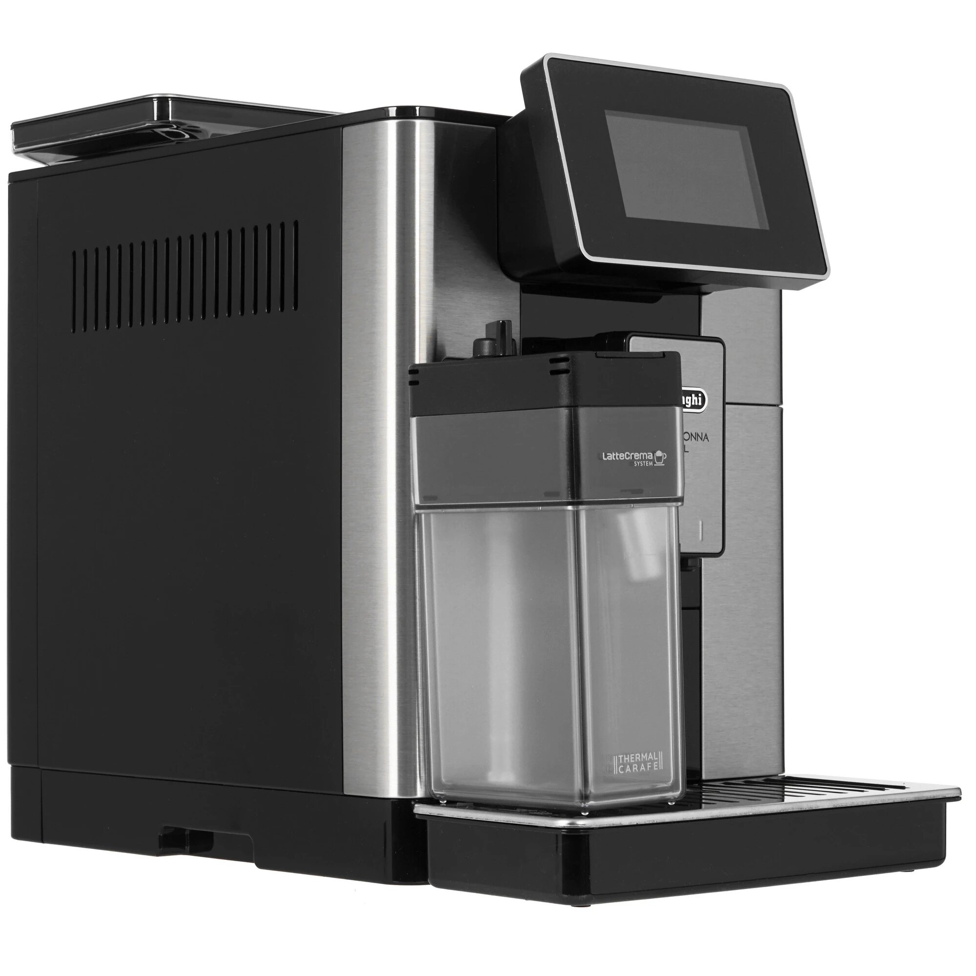 Кофемашина Delonghi ECAM610.75. MB серебристый, 1450Вт, 19Бар, автоматический капучинатор