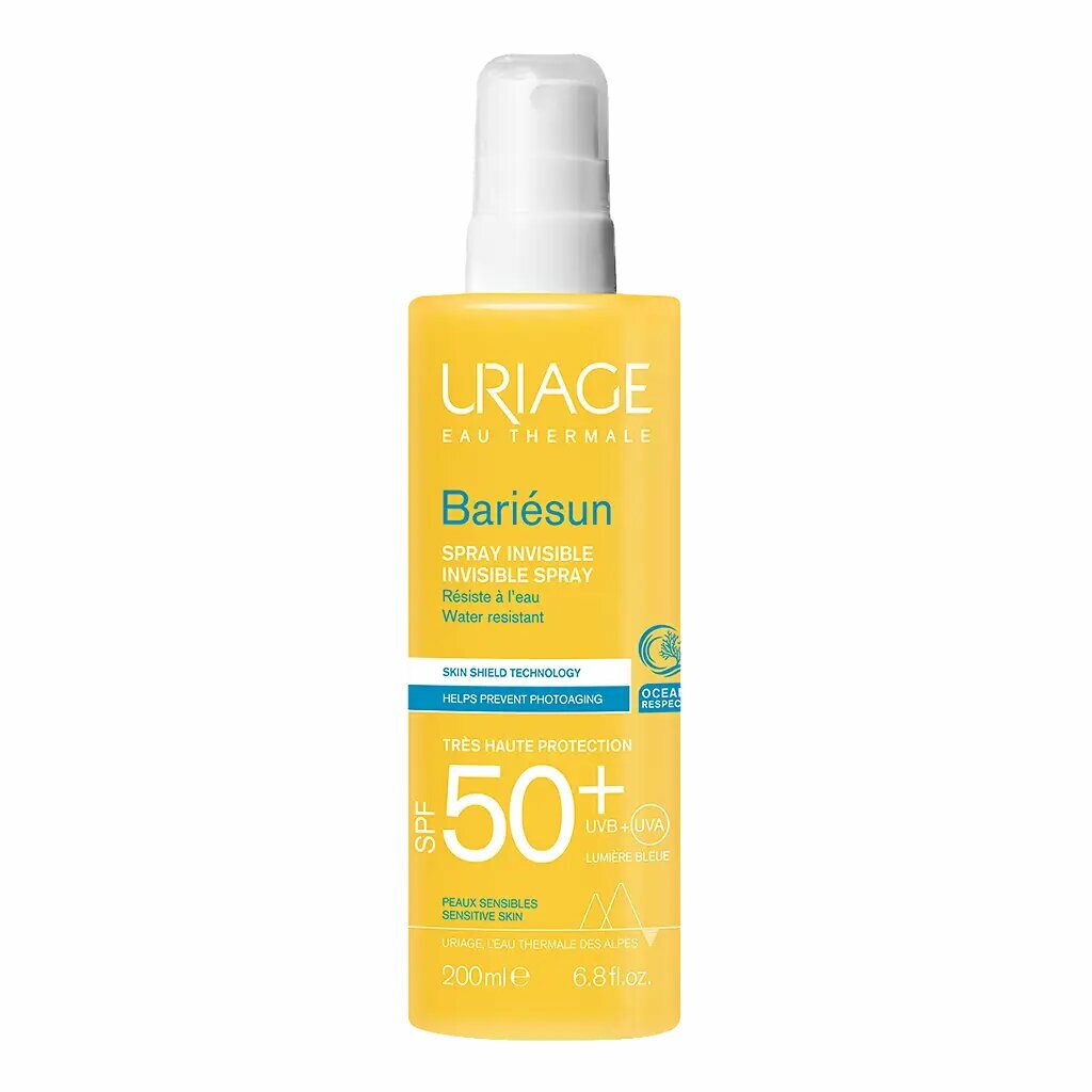 Uriage Bariesun Невидимый спрей SPF50+ 200 мл 1 шт