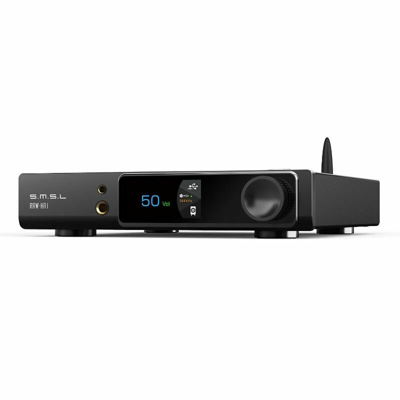 Усилитель SMSL RAW-HA1, 32 бита / 768кГц, DSD256, поддержка DOC, APEX, HD, SC, APC, SM, SL, HA