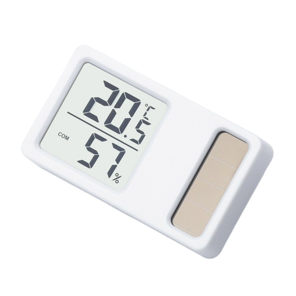 Термометры на солнечных батареях, гигрометр, небольшой размер, настольный цифровой измеритель температуры и влажности, измерительный прибор для дома