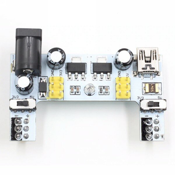 Power MB102white модуль питания макетной платы вх.12В вых.5В, 3.3В 0,7А (KZY0026-1)