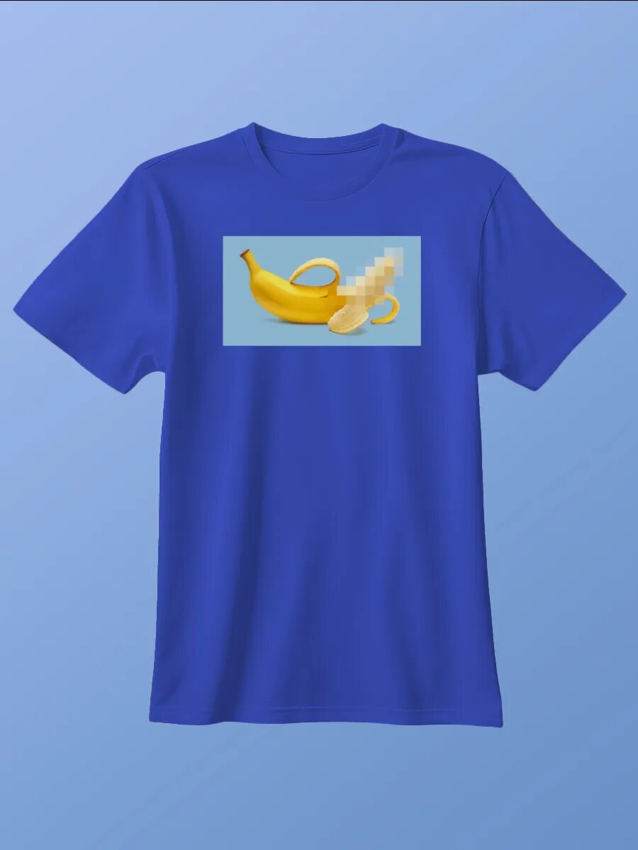 Футболка с бананом