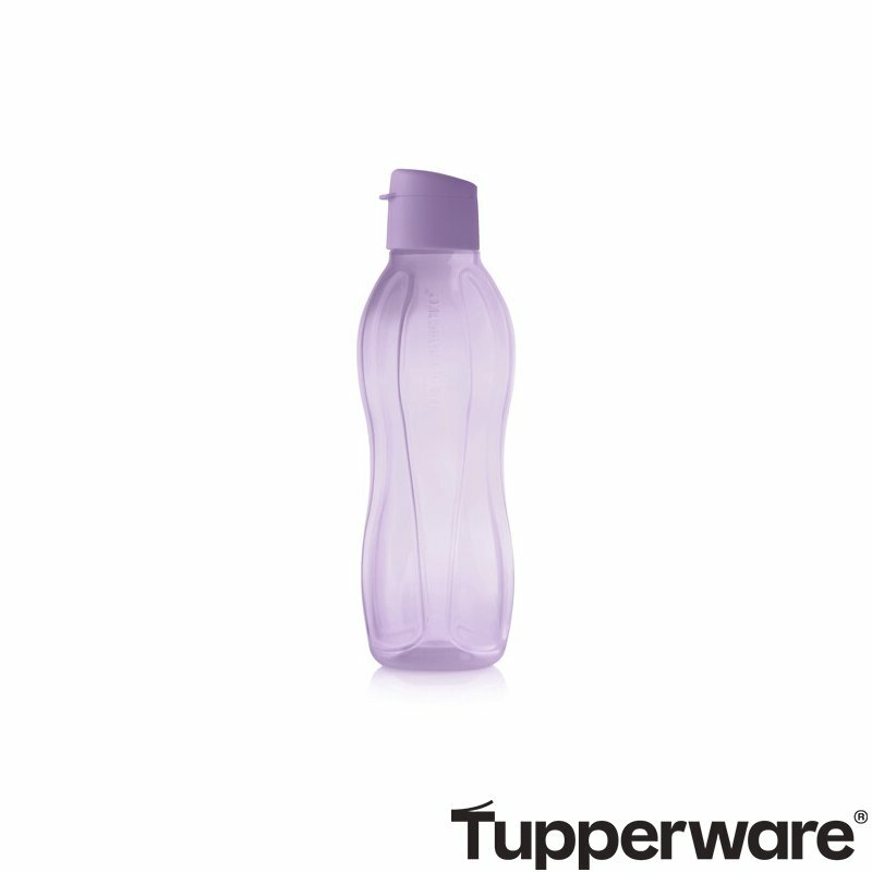 Эко-бутылка 750 мл Tupperware сиреневая, с клапаном