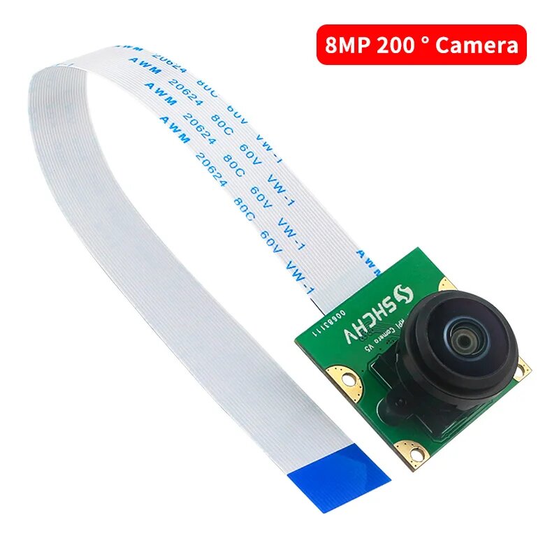 Камера 8MP 200° для Raspberry Pi
