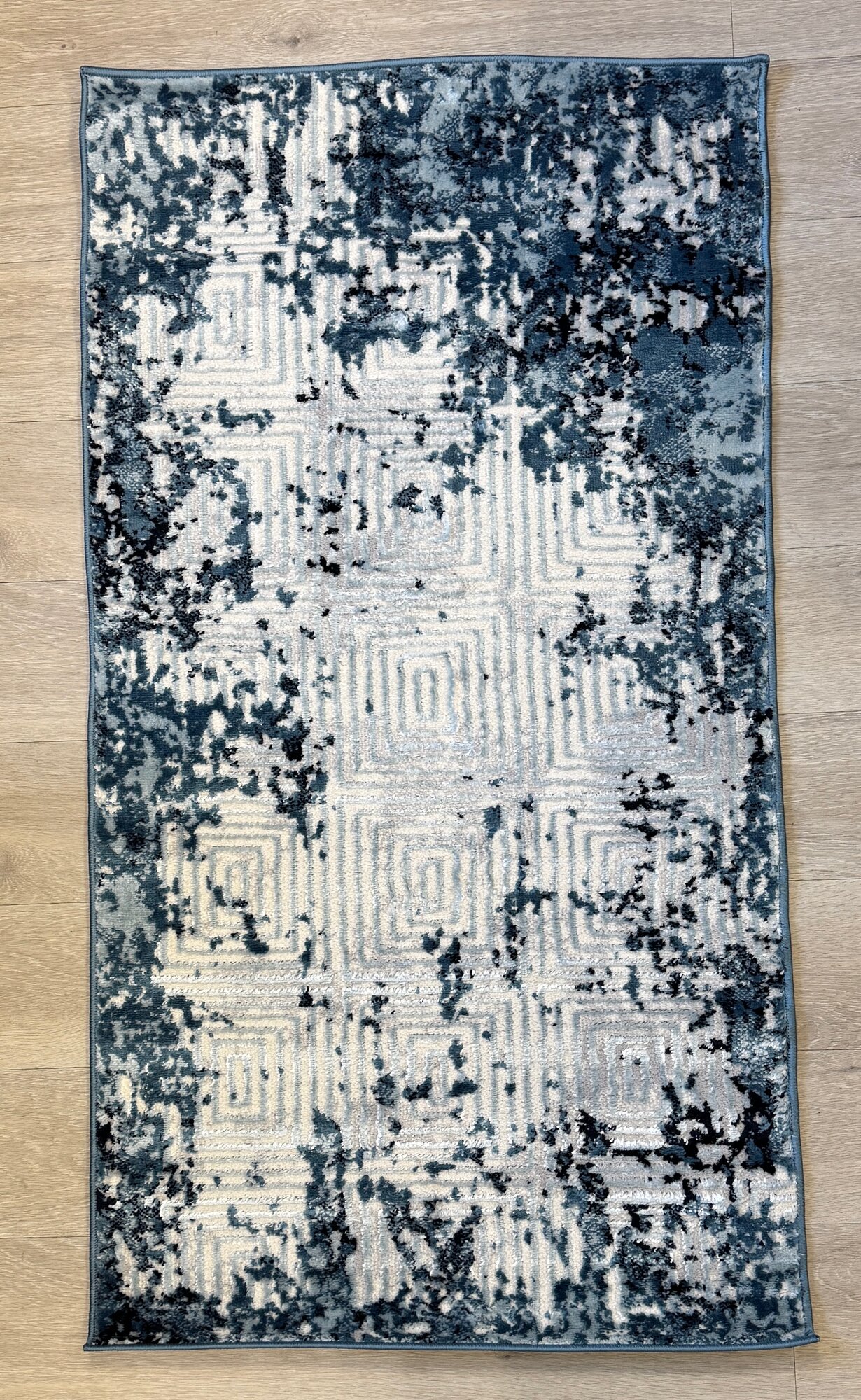 Ковер Kaplanser Faber C889A25, полиэстер, джут, машинный способ производства, 3x5 м