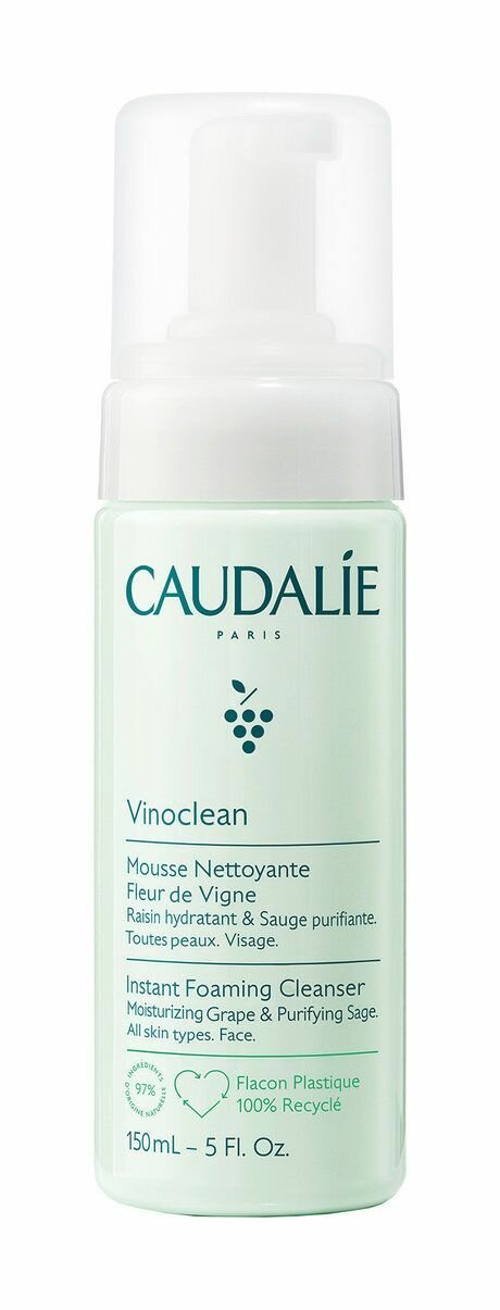 CAUDALIE Vinoclean Мусс для лица очищающий, 150 мл