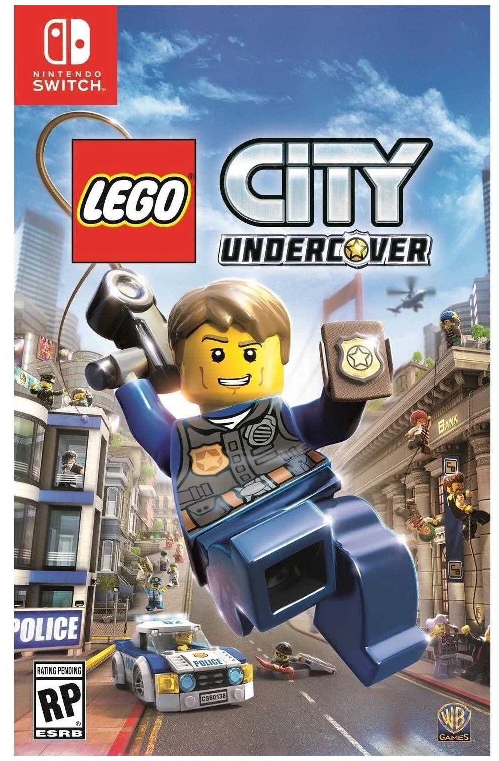 Игра LEGO City Undercover для Nintendo Switch (картридж, русская озвучка)