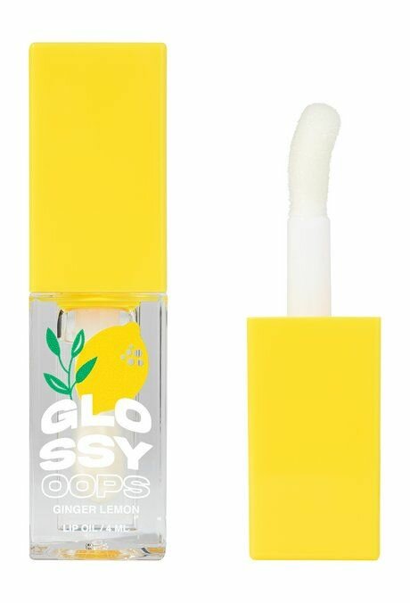BEAUTY BOMB Масло для губ Ginger Lemon, 4 мл, 03 Прозрачное масло