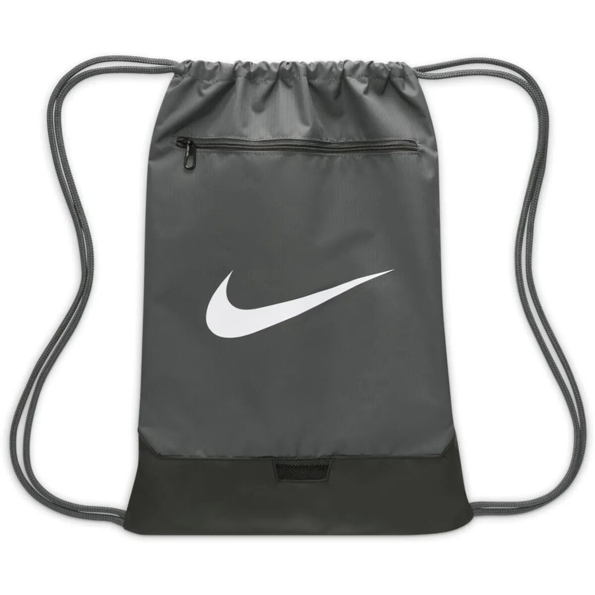 Мешок для обуви Nike Brasilia 9.5 Training Gym Sack серый, черный Унисекс