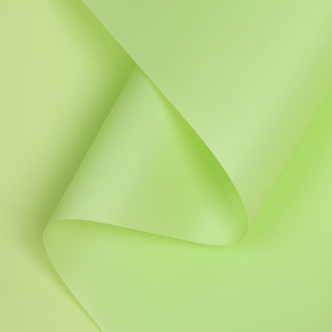 Упаковочная пленка матовая UPAK LAND для цветов, зеленая мята, 0,58 х 10 м